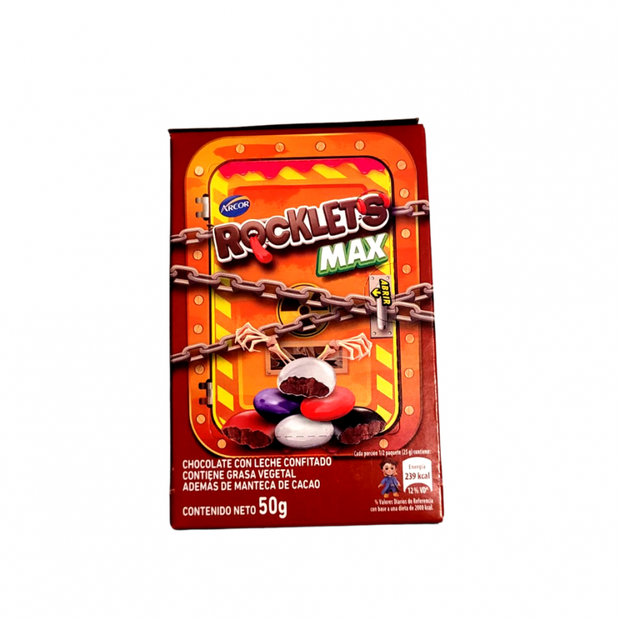 ARCOR HALL CONF ROCKLETS MAX 50G