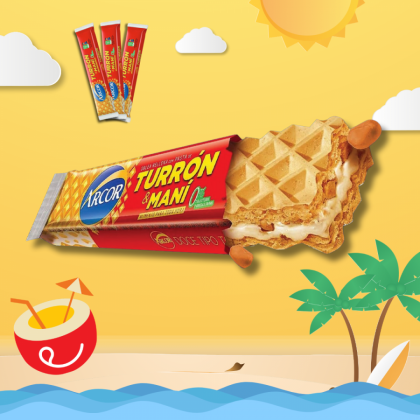 TURRON ARCOR X3 UNIDADES