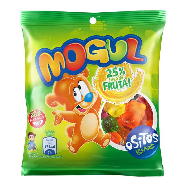 ARCOR GOMA MOGUL OSITOS 30G