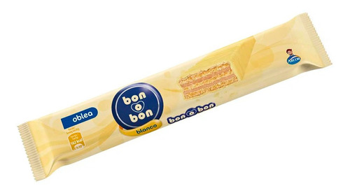 ARCOR OBLEA BON O BON BLANCA 30G