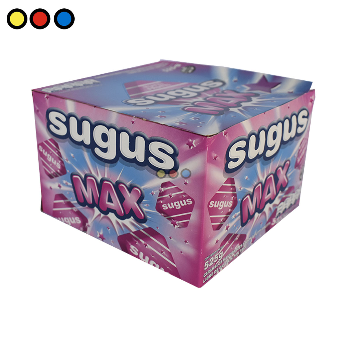 LA I CARAMELOS SUGUS MAX FRUTI 525G U.