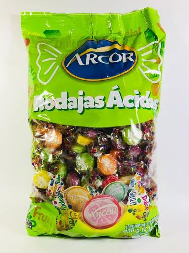 ARCOR CARAMELOS RODAJAS SURTIDO 930G U.