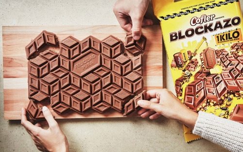 CHOCOLATE COFLER BLOCK 1KG