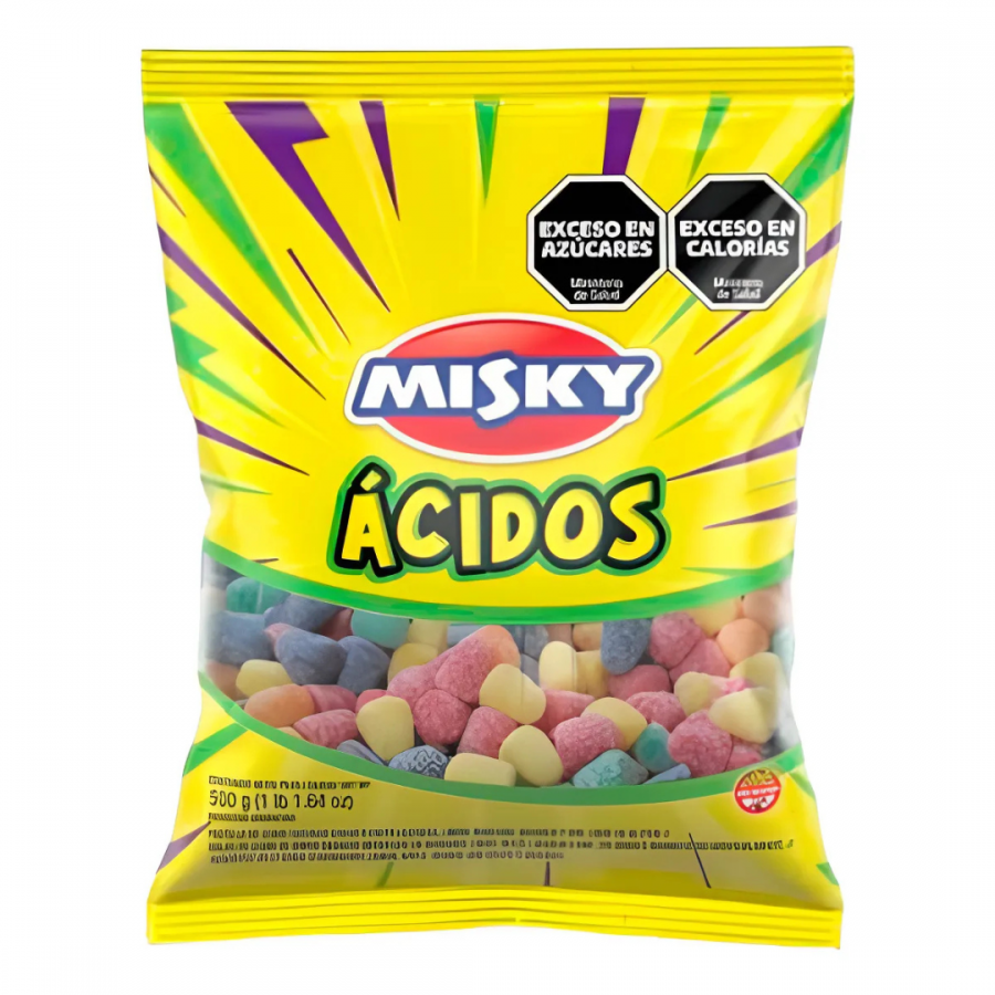 GOMITAS MISKY ACIDOS 500GR