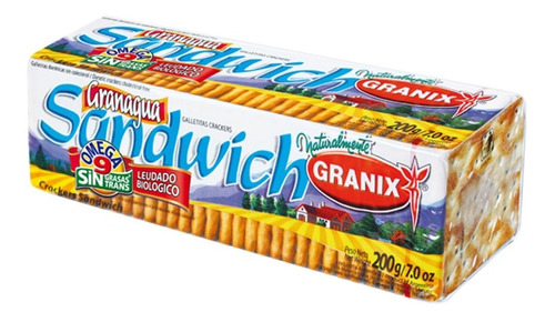 GRANIX GALLETITAS GRANAGUA 200G